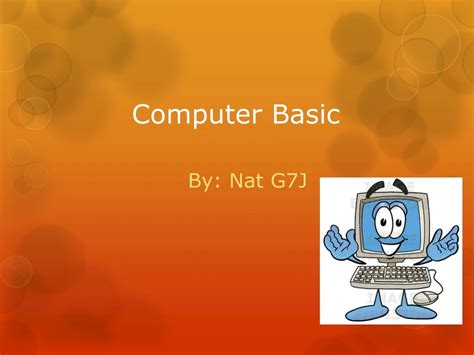 PPT Computer Basic PowerPoint Presentation Free Download ID 8914140