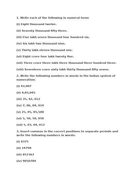 Math Unit Test Pdf