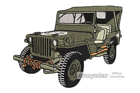 Repro Ww2 Jeep Patch Armyzdar