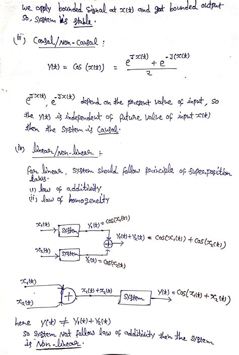 Solved Subject Signal And Systems Q 2 The Systems That Follow