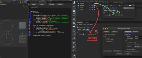 userdata not updating correctly on primitive splines and polygons in 2024