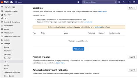 gitlab ci turborepo