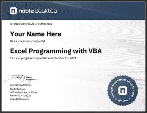 Excel Vba Bootcamp Nyc Or Online Excel Programming With Vba