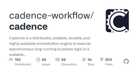 Github Cadence Workflowcadence Cadence Is A Distributed Scalable Durable And Highly
