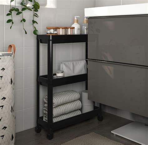 Стеллаж для ванной VESKEN, 54х18х71 см, IKEA - купить по выгодной цене ...
