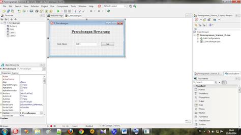 Contoh Program Delphi Percabangan Bersarang Rahasia Umum