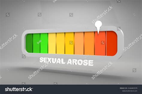 Sexual Arose Meter Scale Pointer Libido Stock Illustration Shutterstock