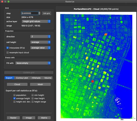 Raster Aligning DSM DEM Rastor Data From Cloudcompare Into QGIS Geographic Information