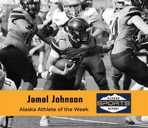 Juneau Running Back Jamal Johnson Named Alaska Athlete Of The Week