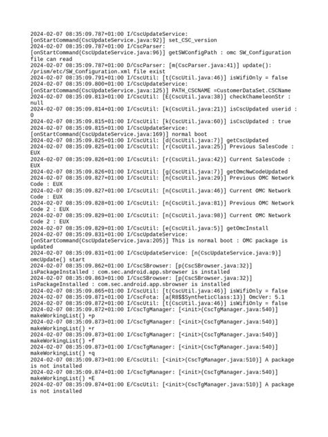 Omc Update Log Pdf Operating System Technology Java Platform