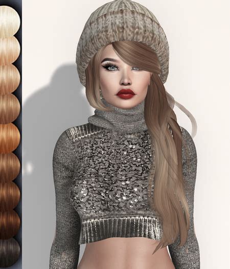 Second Life Marketplace Demo Nocruel Elvira Mesh Hair Full Perm