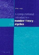 Buy A Computational Introduction To Number Theory And Algebra Book Online At Low Prices In India