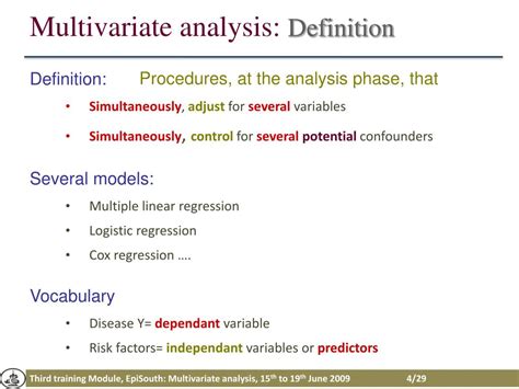 Ppt Multivariate Analysis Introduction Powerpoint Presentation