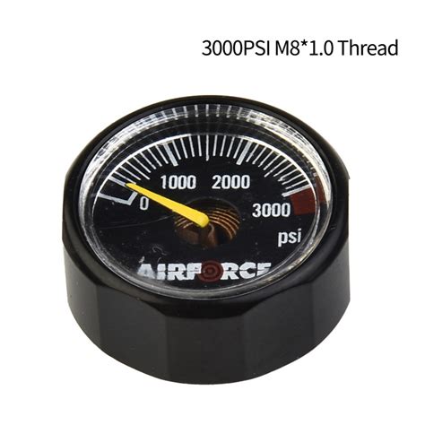 High Quality Micro Mini Manometer Gauge With 3000 Psi For Paintball PCP And HPA Tanks Shopee