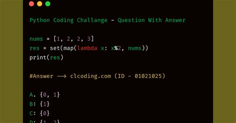 Python Coding Challange Question With Answer 01021025 ~ Computer