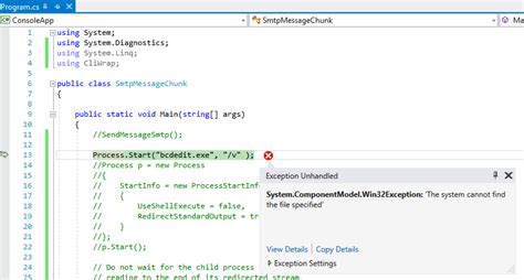 bcdedit how set value of current operating system to default operating system by c code or