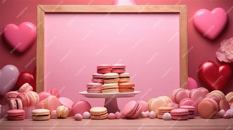 Premium Photo Girly Backdrop Pink Background