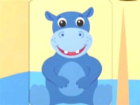 Cute Cartoon Hippo