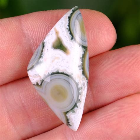 Vein 8 Ocean Jasper Designer Cabochon 100 Natural Marovato