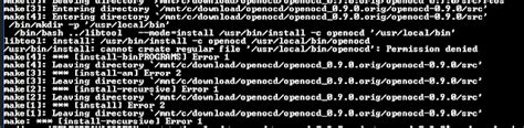Installing OpenOCD On Windows WSL Ubuntu Gojimmypi