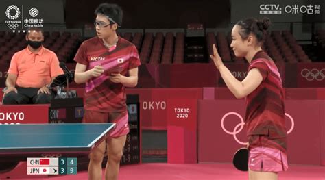 国乒丢金！中国乒乓球混合双打遭日本逆转，憾获银牌进行