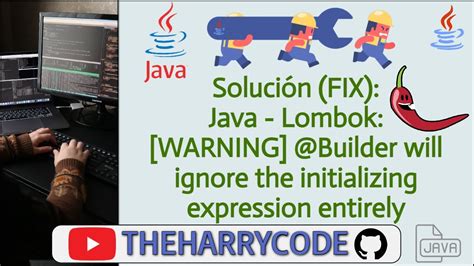 Solución Fix Java Lombok Warning Builder Will Ignore The