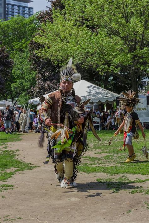 Traditional Pow Wow Canadas National Indigenous Peoples Day Dancing