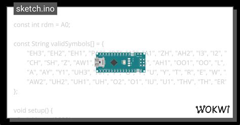 Random Phonemes Wokwi Esp32 Stm32 Arduino Simulator
