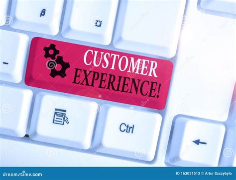 Conceptual Hand Writing Showing Customer Experience Business Photo Showcasing Product Of