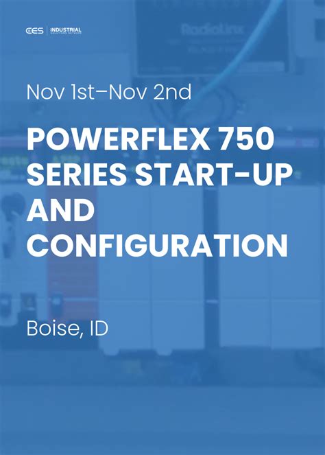Powerflex 750 Series Start Up And Configuration