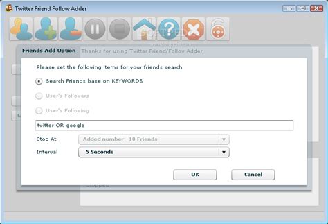 Twitter Friend Follow Adder Download Softpedia