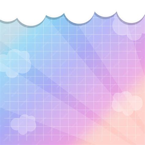 Premium Vector Cute Grid Background Pattern Vector