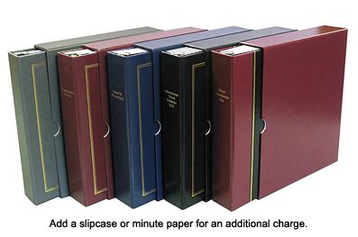 Minute Books Minute Book Binder Corporate Binderscorporate Book Binder