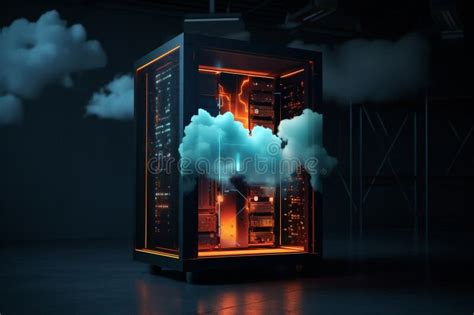 Storage Data Online Ai Cyber Concept Connect Networking Access Business