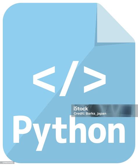 Ilustración De De Iconos De Python Ilustración De Icono Vectorial De Lenguaje De Programación
