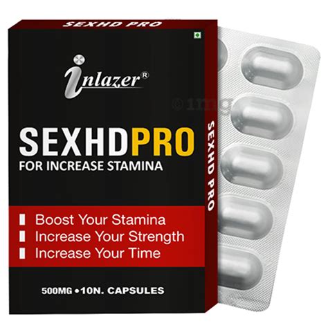 Inlazer Sex HD Pro Capsule Buy Strip Of 10 0 Capsules At Best Price In India 1mg