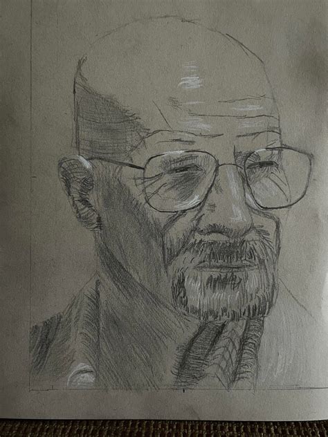Walter Portrait R Breakingbad