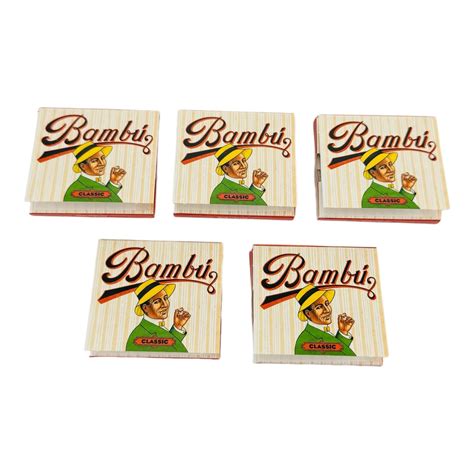 Bambu Rolling Papers Classic Size 5 Packs