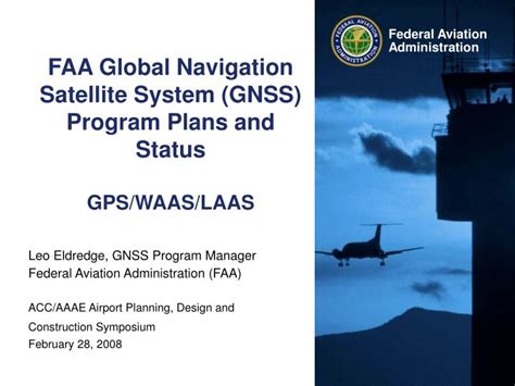 Ppt Faa Global Navigation Satellite System Gnss Program Plans And Ppt Faa Global Navigation Satellite System Gnss Program Plans And