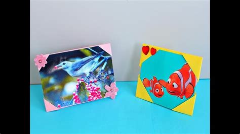 Оригами Рамка для фото из бумаги Origami Marco Para Fotos De Papel Diy Easy Paper Photo Frame