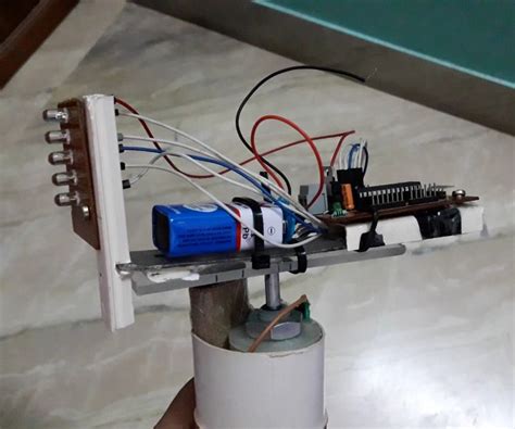 Led Pov Display With Arduino Uno Arduino Electronics Rules Pov