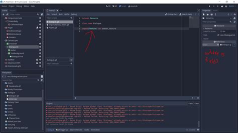 Why Isn T The Field For The Texture Showing Up When I Declare It In The Resource I Tried Both
