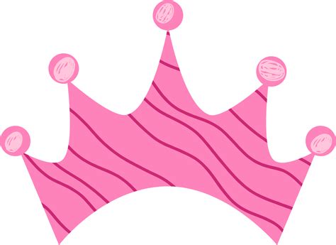 Pink Princess Crown 26959560 Png