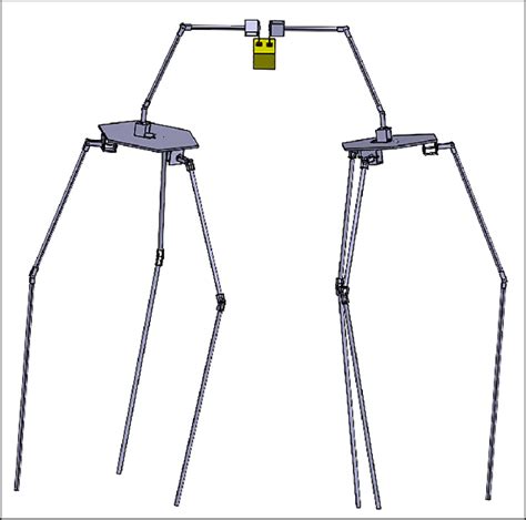 Two Cooperative Tripod Mobile Manipulators Transporting The Object Download Scientific Diagram