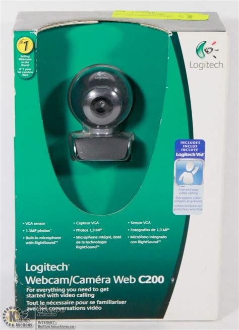 Sealed Logitech Webcam C200