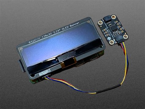 Adafruit 223″ Monochrome Oled Bonnet For Raspberry Pi Raspberry Pi в Киеве Украина