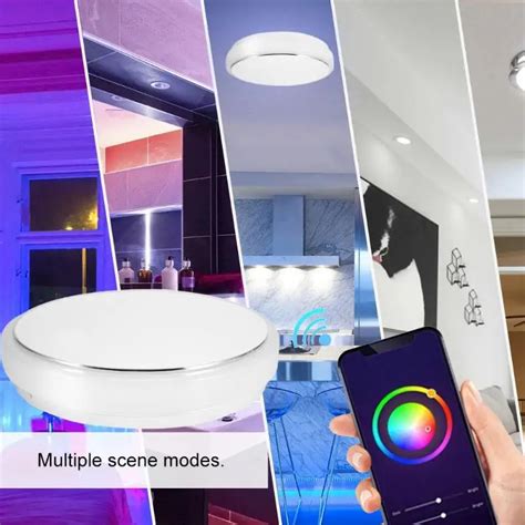 85 265 в 60 Вт умный светодиодный потолочный светильник с голосовым управлением монтируемые на