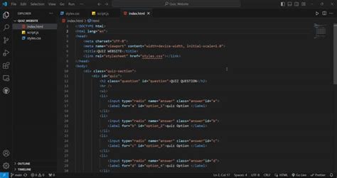 how i built a quiz website using html css and javascript shrestha chakraborty posted on the