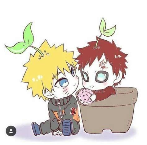 A ♥theyre So Cute Naruto And Gaara Chibi Forms ♥♥♥ Naruto