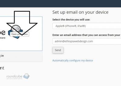 How To Add An Email On Control Panel